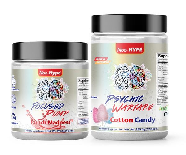 Pre Workout Energy & Pump Stack – Noo-HYPE